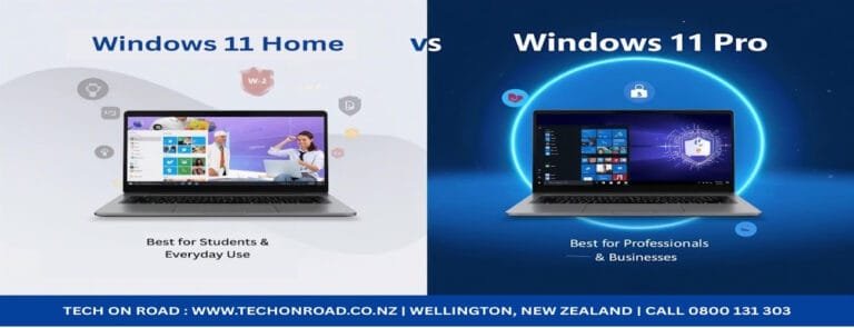 Choosing Between Windows 11 Pro vs. Home | Tech On Road